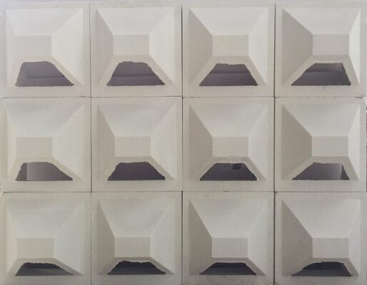 Gạch bông gió bánh Ú CTS BG 25.1, gạch bông gió chắn mưa