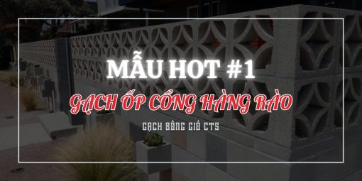 Gạch Ốp Cổng Hàng Rào, Mẫu Gạch Hot Nhất 2025