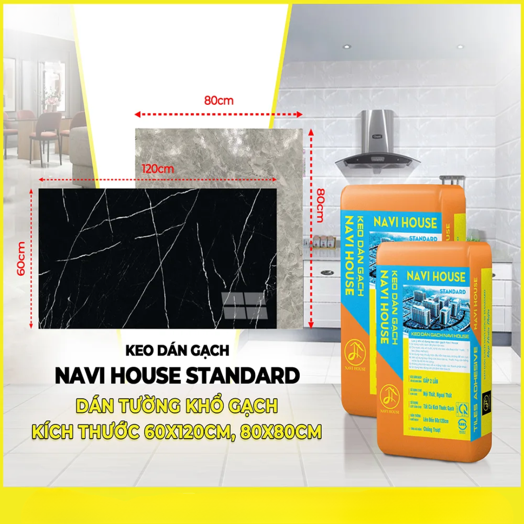 Keo Dán Gạch (Xám) Navi House STANDARD | CTS-KDG-5X