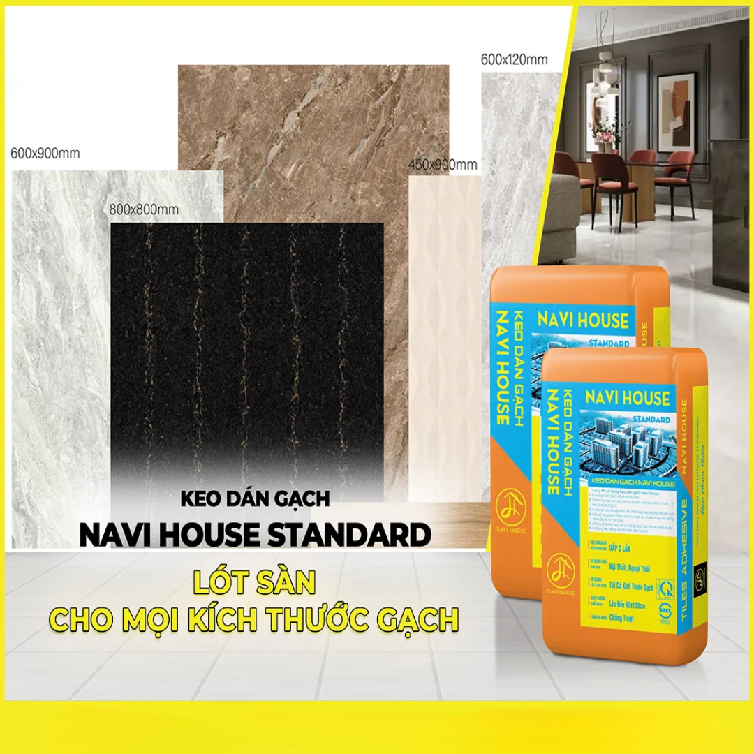 Keo Dán Gạch (Trắng) Navi House STANDARD | CTS-KDG-5T